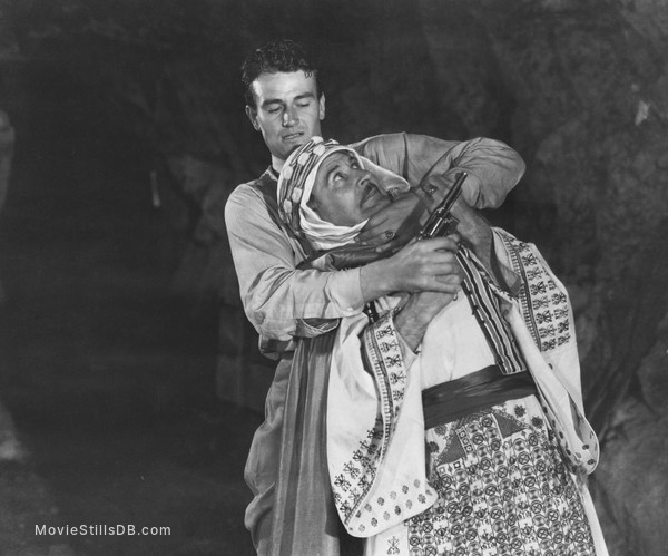 The Three Musketeers - Publicity still of John Wayne & Hooper Atchley