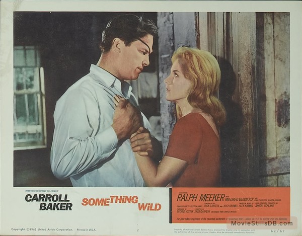 Something Wild - Lobby card with Carroll Baker