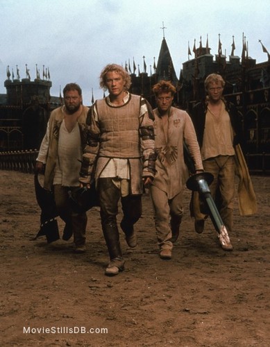 A Knight's Tale - Publicity still of Heath Ledger & Paul Bettany