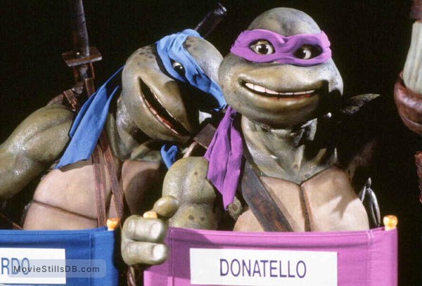 Teenage Mutant Ninja Turtles - Publicity still of David Forman & Leif ...