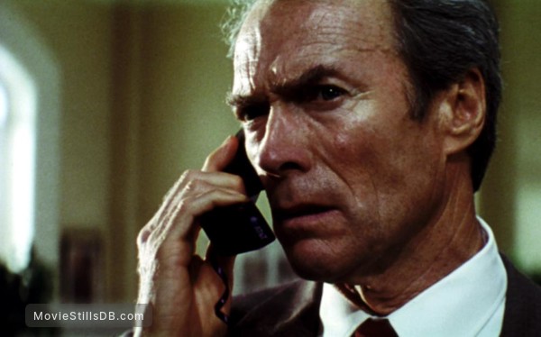 In The Line Of Fire - Publicity still of Clint Eastwood