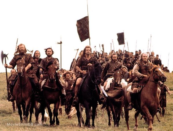 Braveheart - Publicity still of Brendan Gleeson & David O Hara