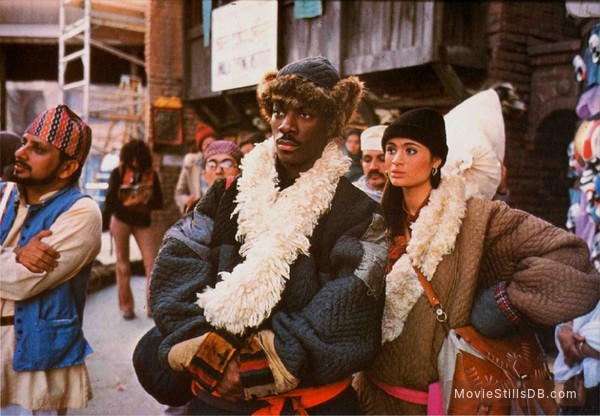 The Golden Child - Publicity still of Eddie Murphy & Charlotte Lewis