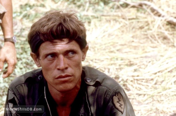 Platoon - Publicity still of Willem Dafoe