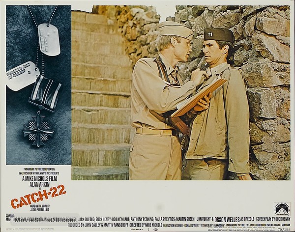 Catch-22 - Lobby card with Jon Voight & Anthony Perkins