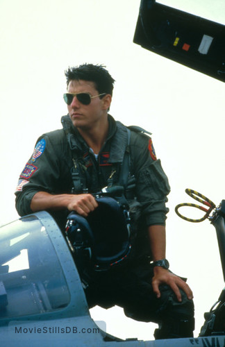 Top Gun - Publicity still of Tom Cruise
