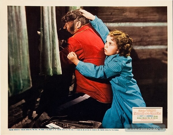 Susannah of the Mounties - Lobby card with Shirley Temple