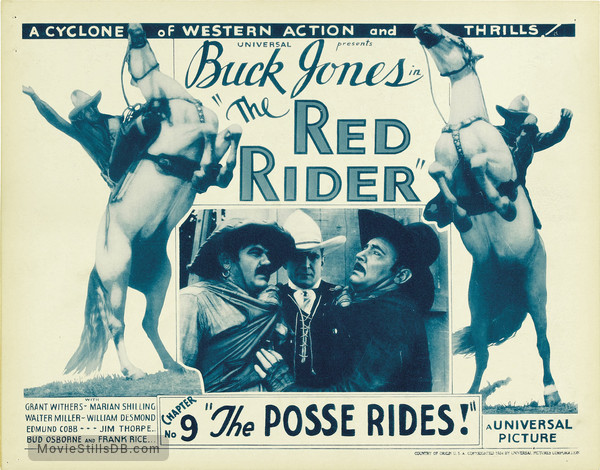 The Red Rider - Lobby card