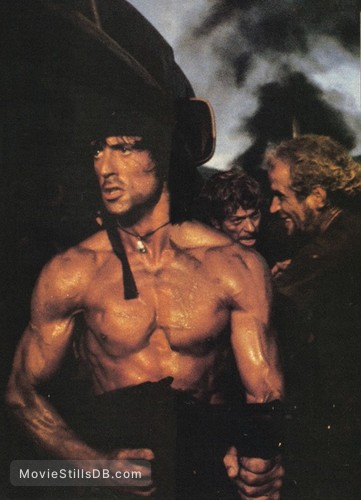 Sylvester Stallone Rambo Body