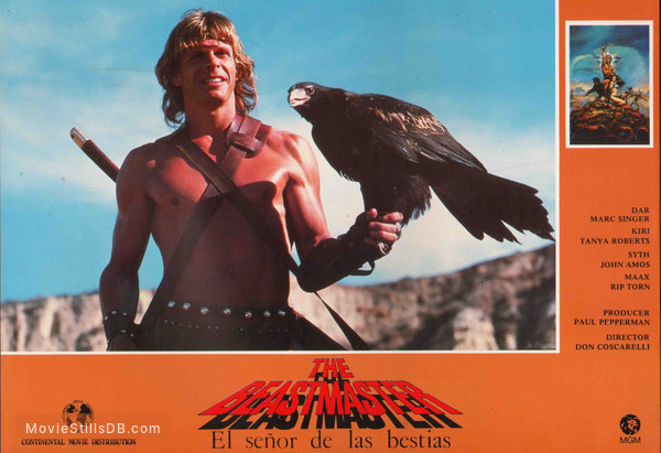 The Beastmaster - Lobby card with Marc Singer