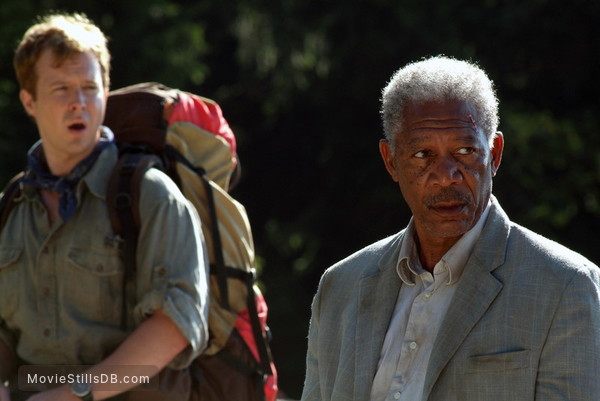 The Contract - Publicity still of Morgan Freeman & Ryan Mccluskey