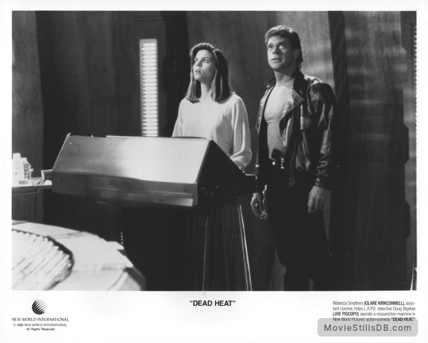 Dead Heat - Lobby card with Lindsay Frost & Joe Piscopo