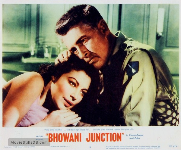 Bhowani Junction - Lobby card with Ava Gardner & Stewart Granger