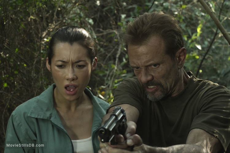 The Blood Bond - Publicity still of Michael Biehn & Phoenix Chou