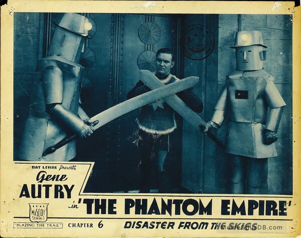The Phantom Empire - Lobby card