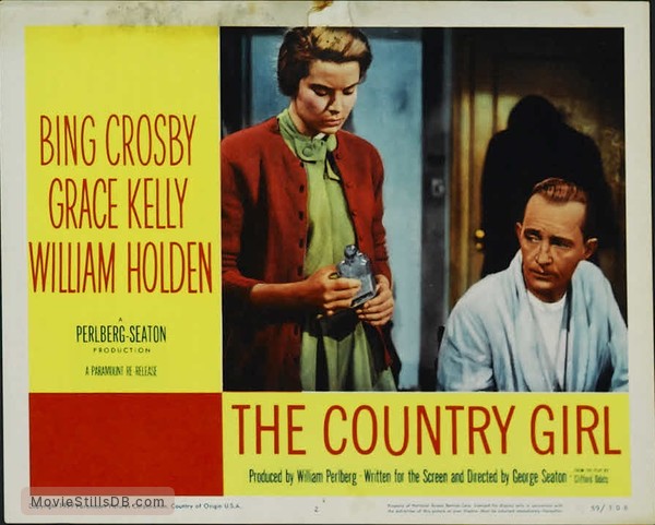 The Country Girl - Lobby card with Grace Kelly & Bing Crosby