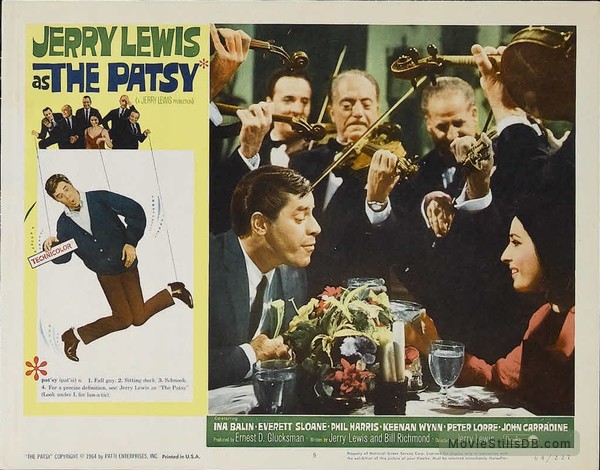 The Patsy - Lobby card with Jerry Lewis & Ina Balin