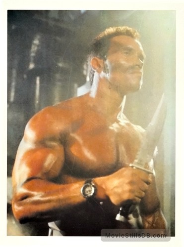 Commando - Publicity still of Arnold Schwarzenegger