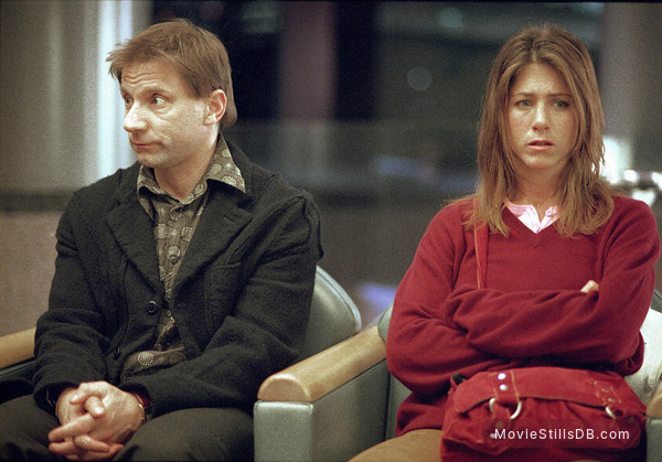Friends with Money - Publicity still of Jennifer Aniston & Simon McBurney