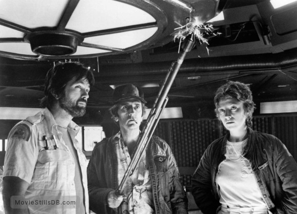 Alien - Publicity still of Tom Skerritt & Harry Dean Stanton