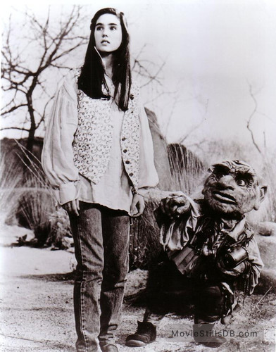 Labyrinth - Publicity still of Jennifer Connelly & Shari Weiser