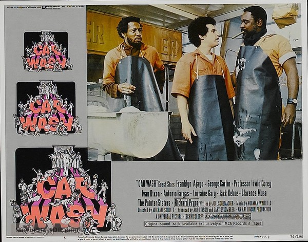 Car Wash - Lobby card with Ivan Dixon