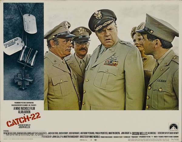 Catch-22 - Lobby card with Martin Balsam & Buck Henry