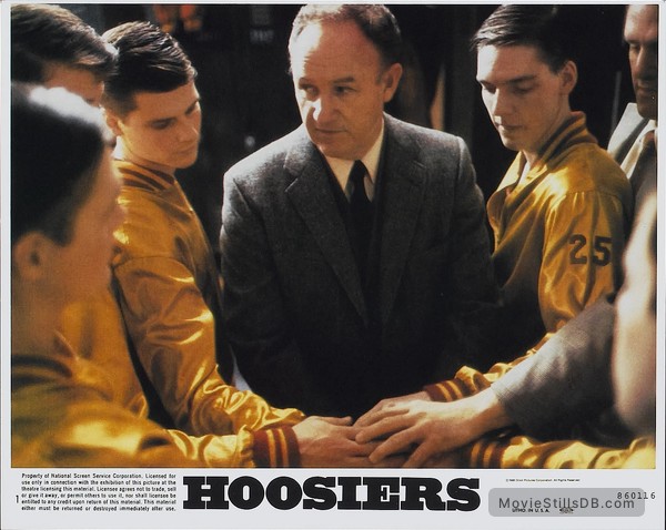 Hoosiers - Lobby card with Gene Hackman