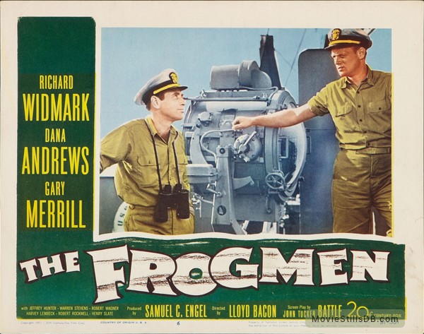 The Frogmen - Lobby card