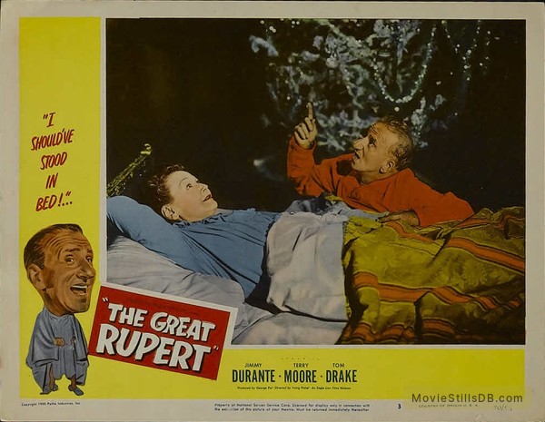The Great Rupert - Lobby card with Queenie Smith & Jimmy Durante