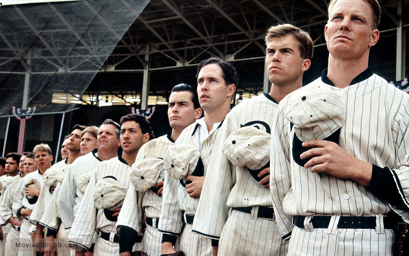 Eight Men Out - Publicity still of David Strathairn & John Cusack