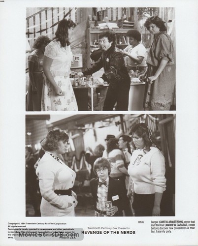 Revenge of the Nerds - Publicity still of Curtis Armstrong & Andrew Cassese