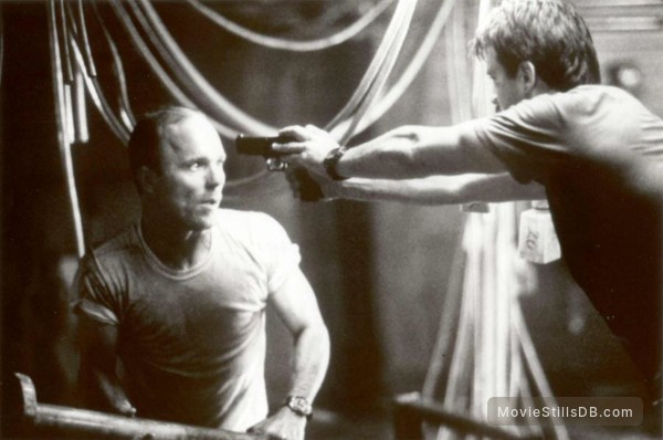 The Abyss - Publicity still of Ed Harris & Michael Biehn