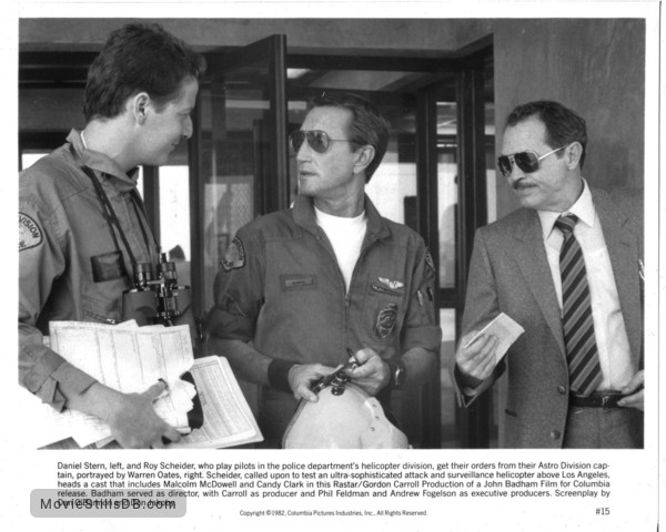 Blue Thunder - Publicity still of Daniel Stern & Roy Scheider