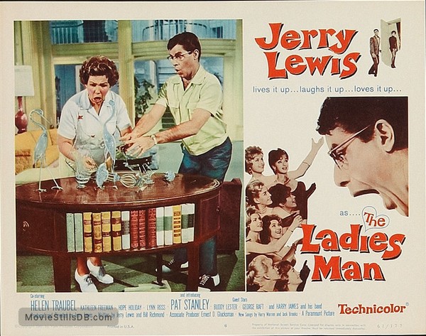The Ladies Man - Lobby card with Jerry Lewis & Kathleen Freeman