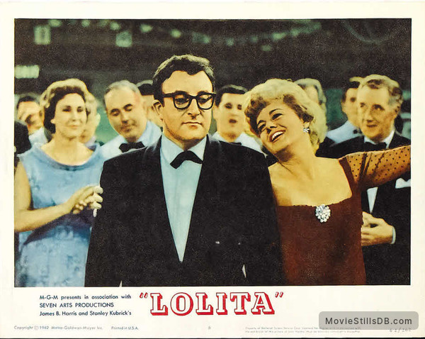 Lolita - Lobby card with Shelley Winters & Gary Cockrell