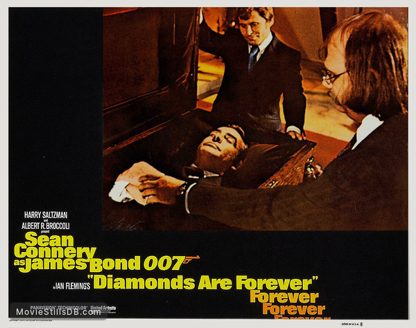 Diamonds Are Forever - Lobby card with Putter Smith & Bruce Glover