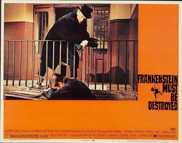 Frankenstein Must Be Destroyed Poster