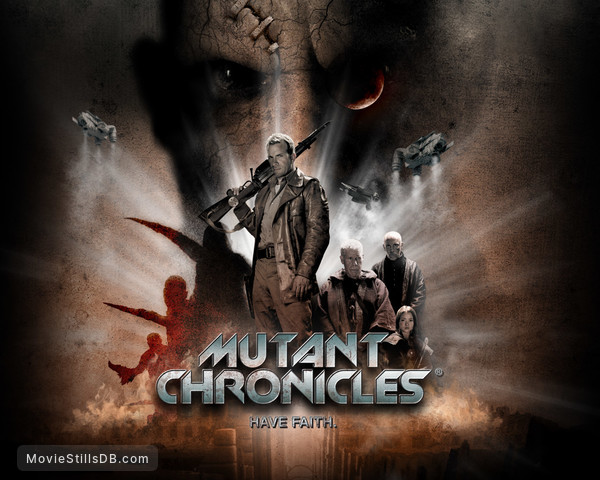 Mutant Chronicles - Wallpaper with Ron Perlman & Thomas Jane