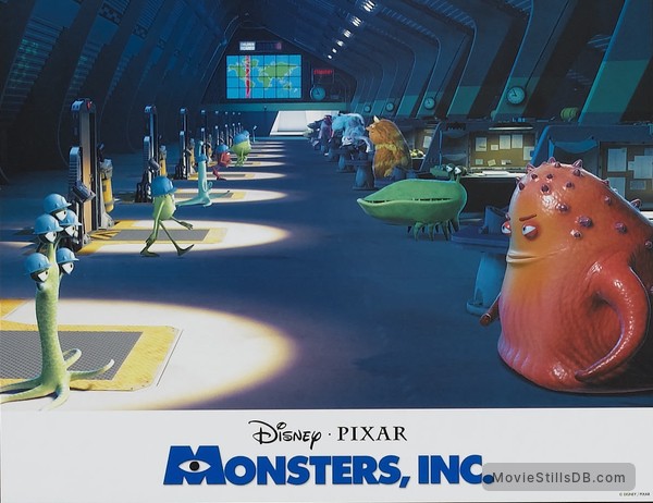 Monsters Inc - Lobby card