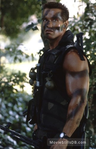 Commando - Publicity still of Arnold Schwarzenegger