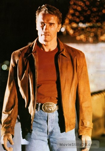 Last Action Hero - Publicity still of Arnold Schwarzenegger