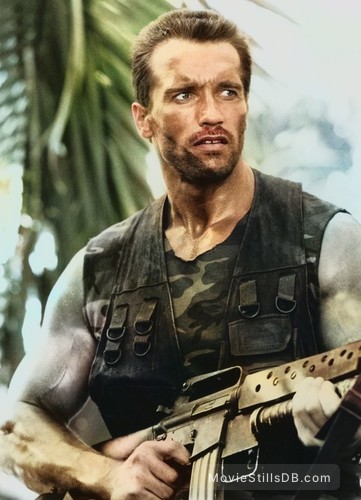 Carl Weathers Predator Gun