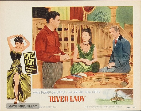 River Lady - Lobby card