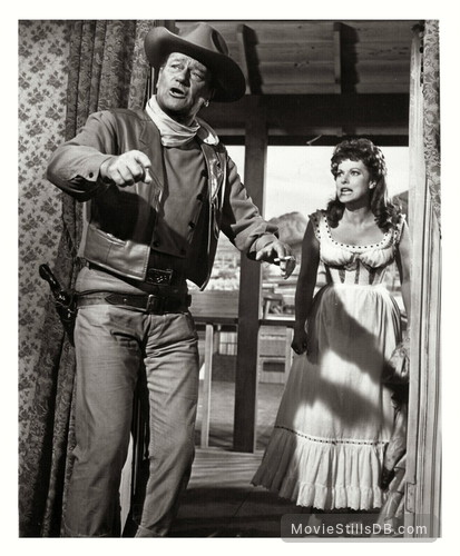 McLintock! - Publicity still of John Wayne & Maureen O'Hara