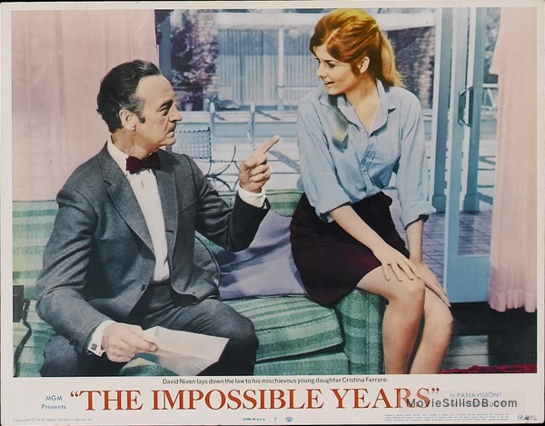 The Impossible Years - Lobby card