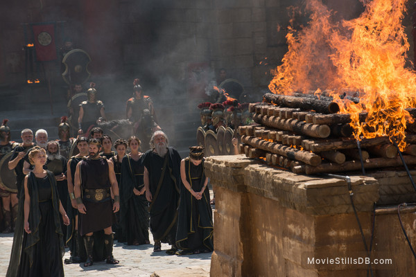 The Legend of Hercules - Publicity still of Gaia Weiss & Scott Adkins