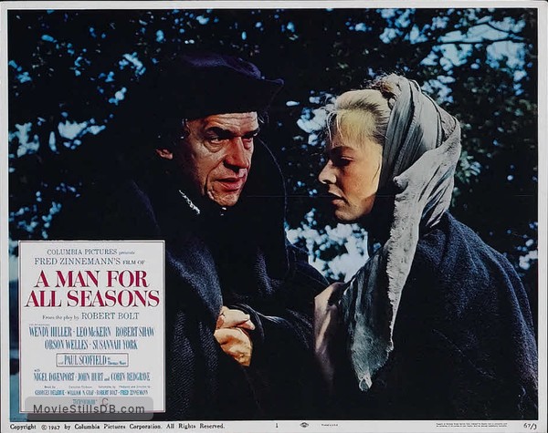 A Man for All Seasons - Lobby card