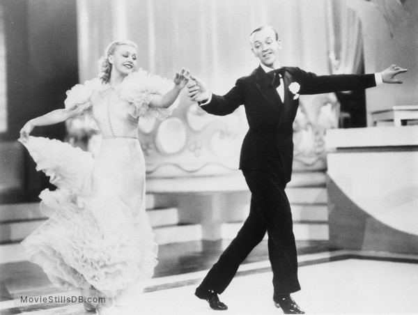 Swing Time - Publicity still of Fred Astaire & Ginger Rogers