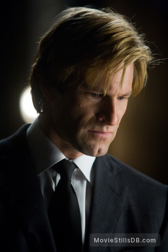 The Dark Knight - Publicity still of Aaron Eckhart